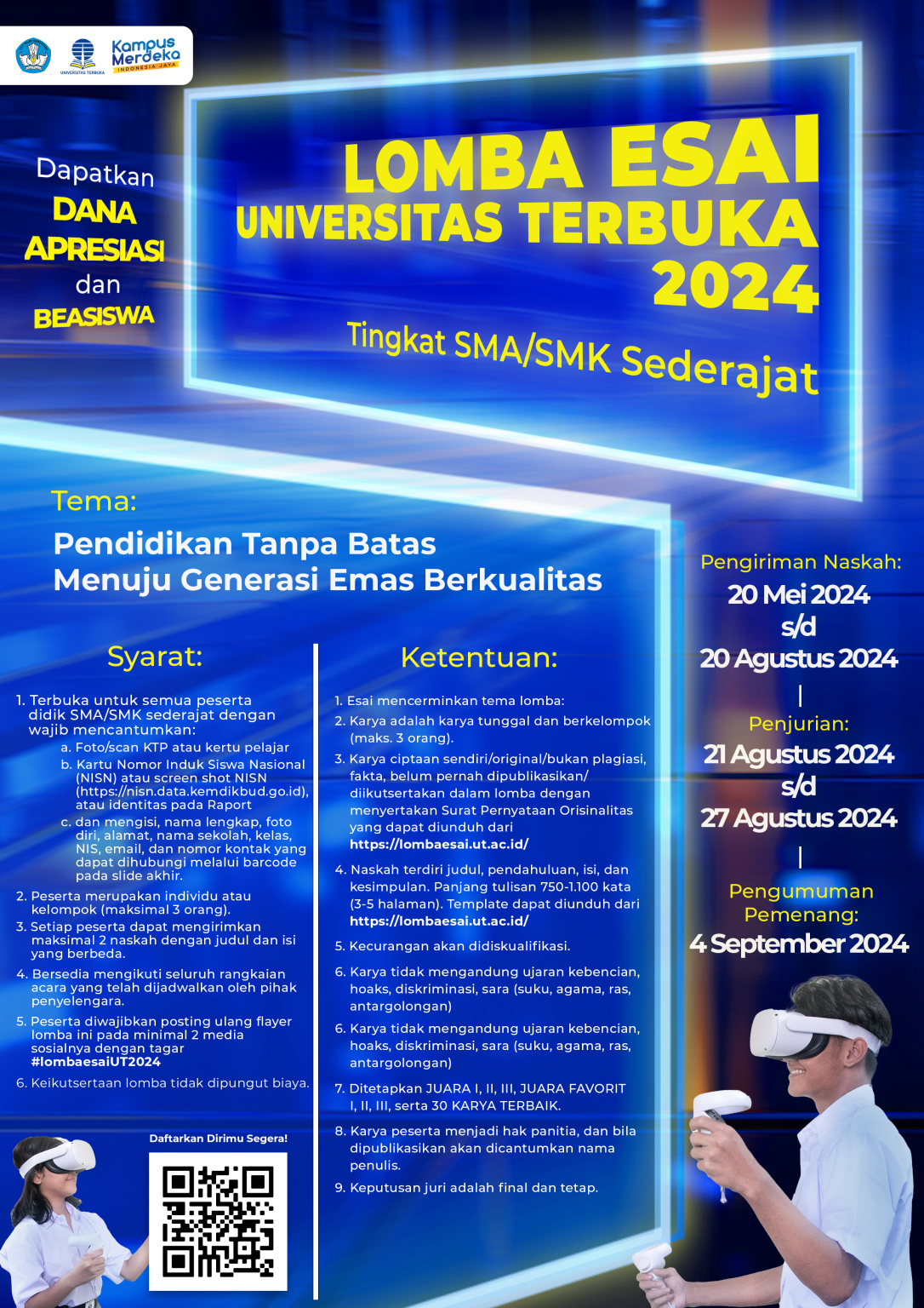 Universitas Terbuka Raih Akreditasi ‘A’ dari BAN-PT – UT Banjarmasin